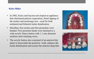 Molar distalisation in Orthodontics | PPT