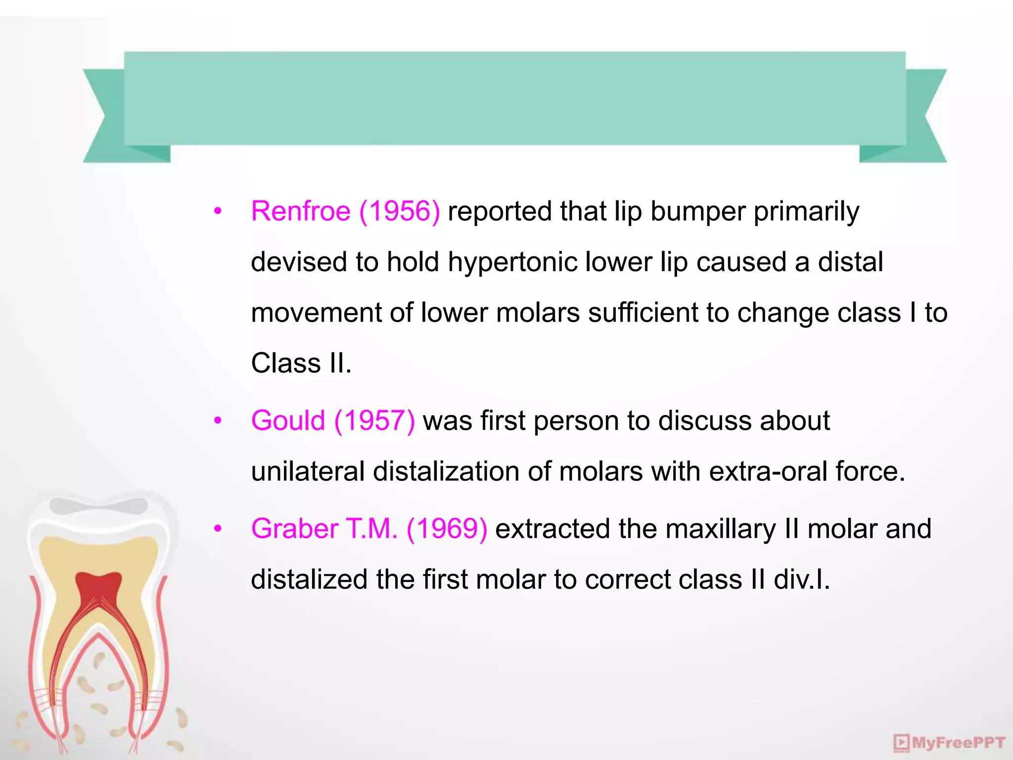 Molar distalization | PPTX