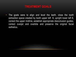 Molar extractions in orthodontics | PPTX