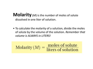 molarity lesson quarter 3 science 7 pdf/file | PDF