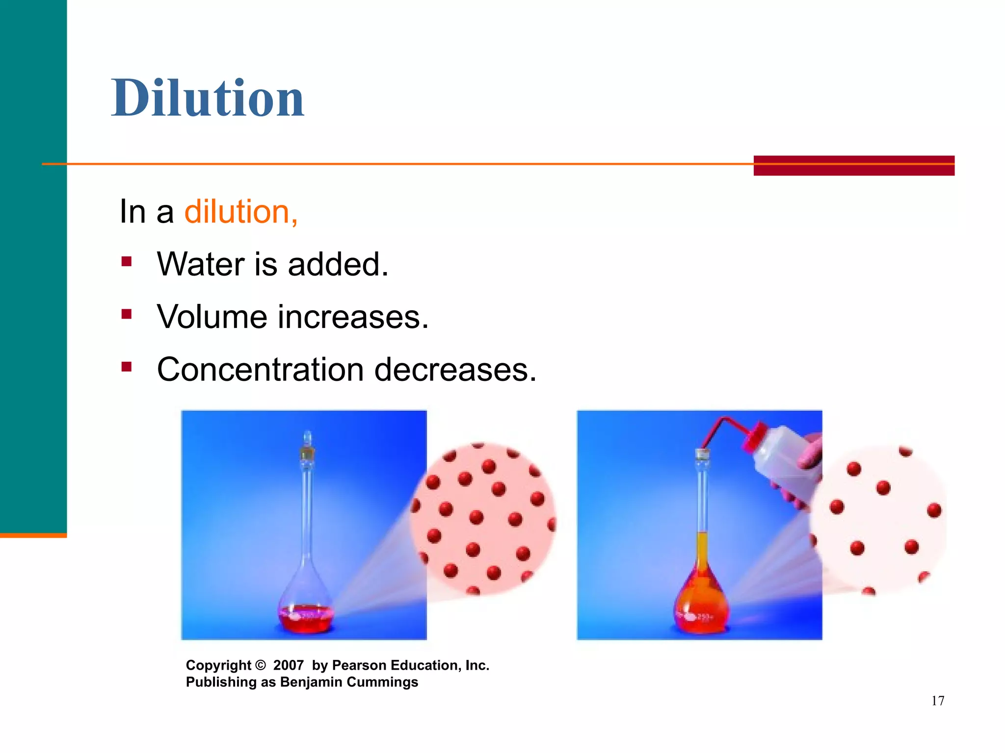 Molarity and dilution | PPT
