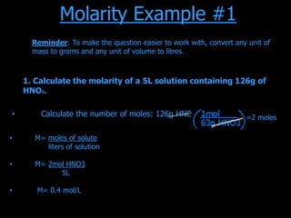 Molarity_Dilution_Aleigha_Benoit.ppt