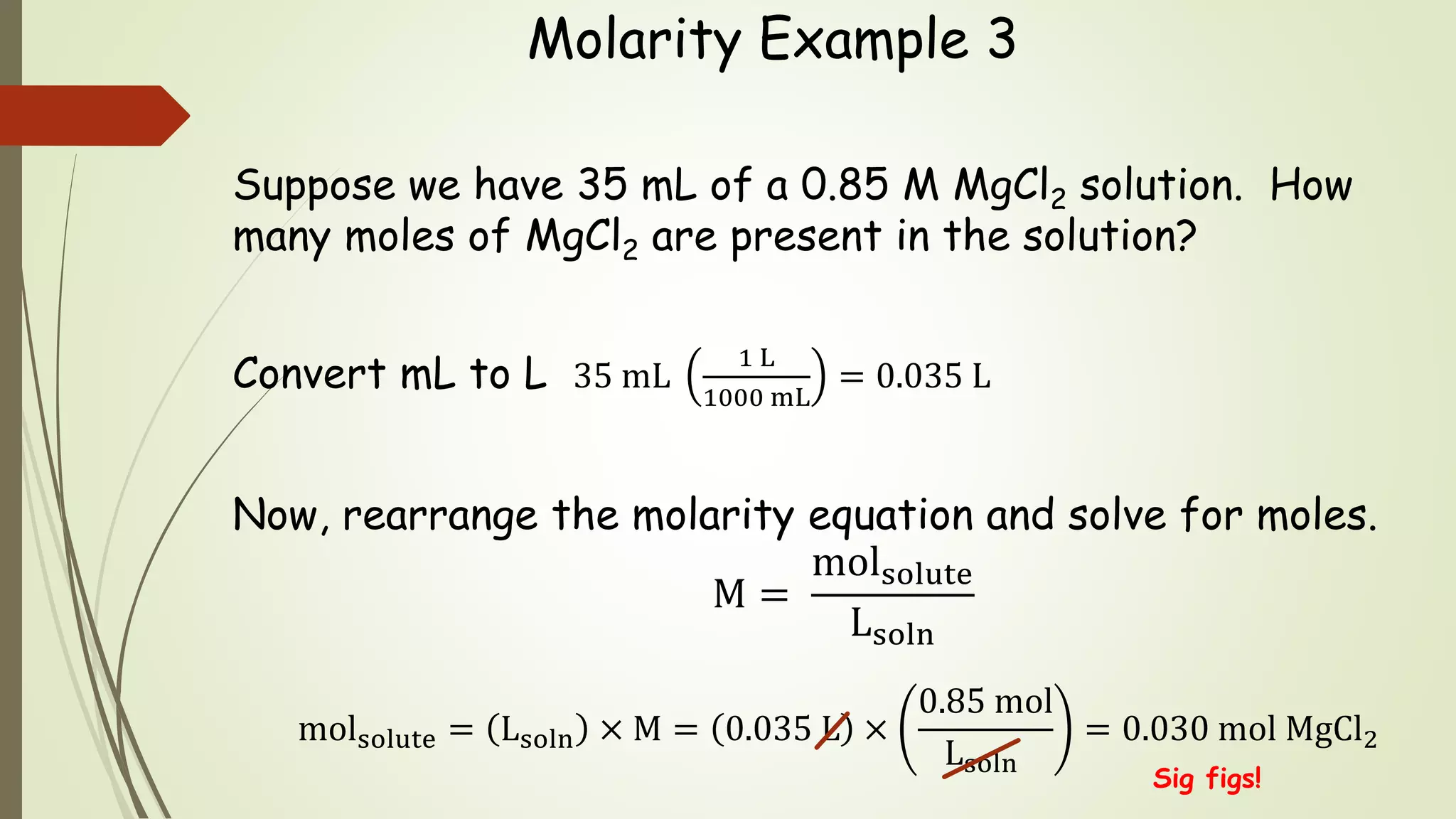 Molarity final | PPTX
