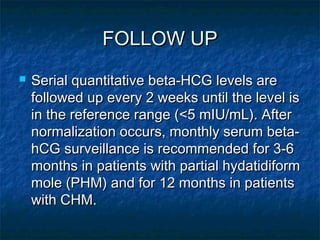 Molar pregnancy | PPT