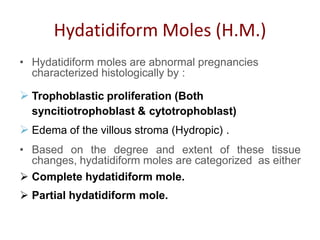 Molar pregnancy | PPTX