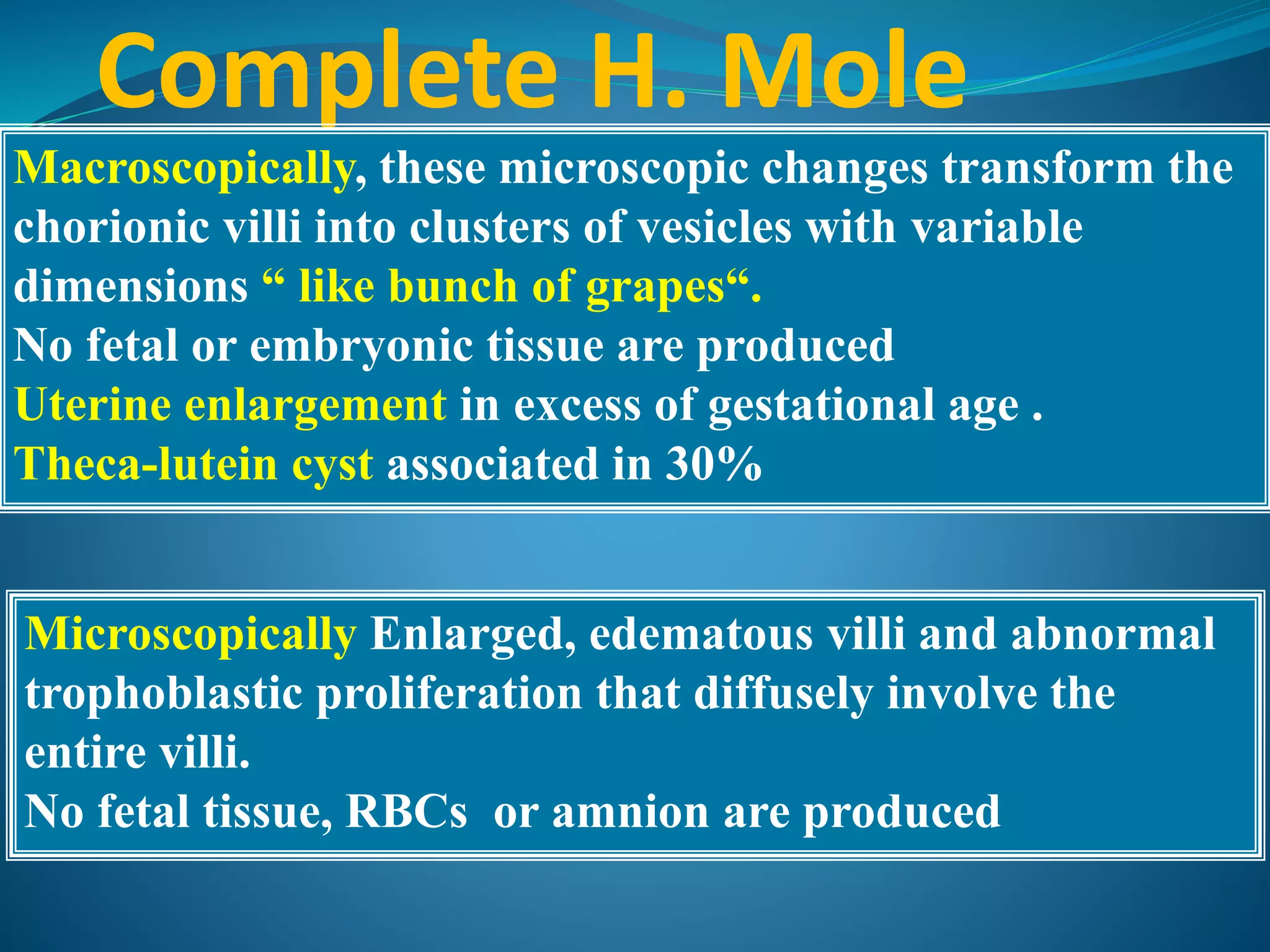 Molar pregnancy | PPTX