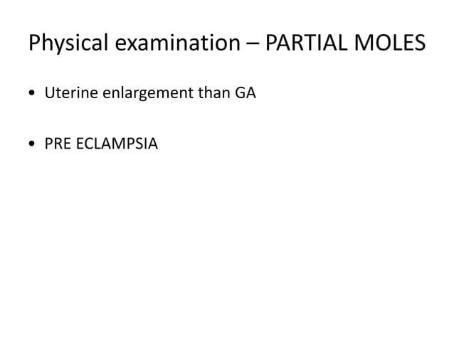 Molar Pregnancy Complete Vs Incomplete Hydatidiform Mole.pptxpptx | PPTX