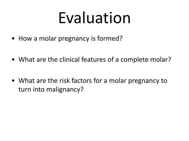 Molar Pregnancy Complete Vs Incomplete Hydatidiform Mole.pptxpptx | PPTX