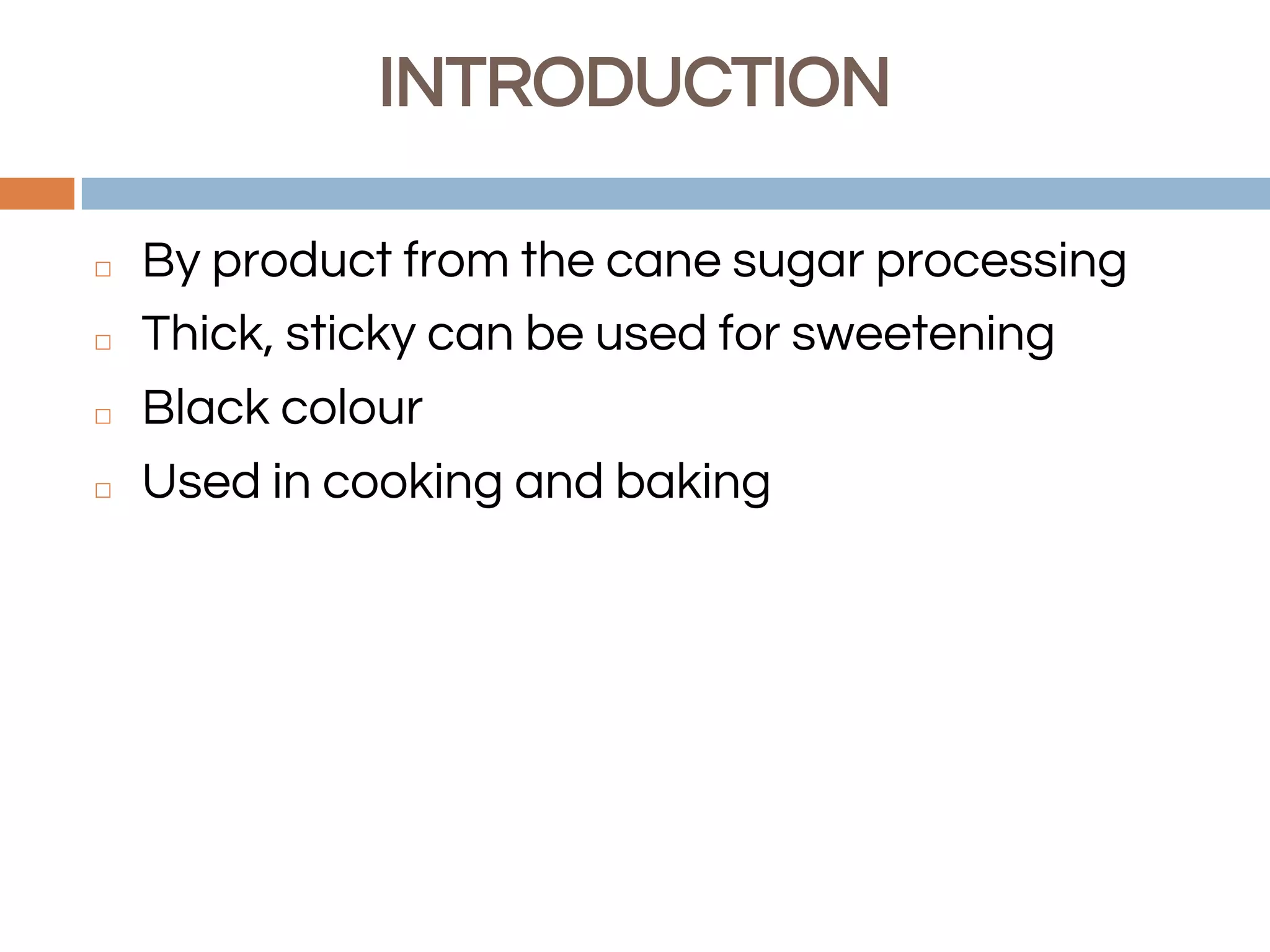 Molasses and its by products | PDF