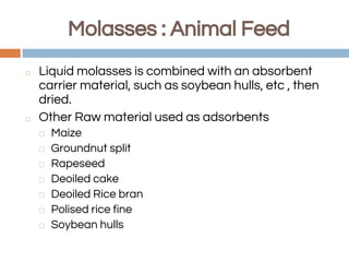 Molasses and its by products | PDF