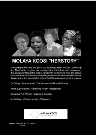 Molaya kgosi HerStory | PDF | Documentary | Genres