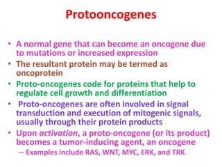 Molbiol of cancer | PPTX