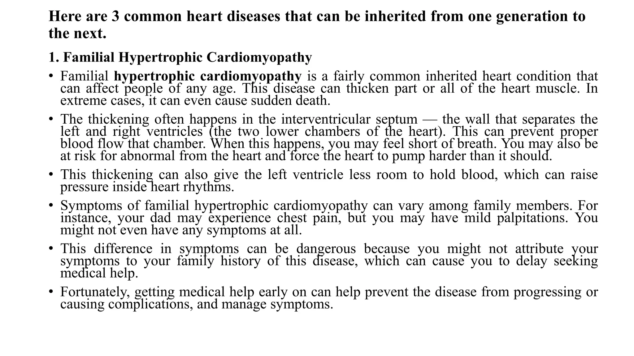 inherited cardiovascular diseases and gene therapy. | PPTX