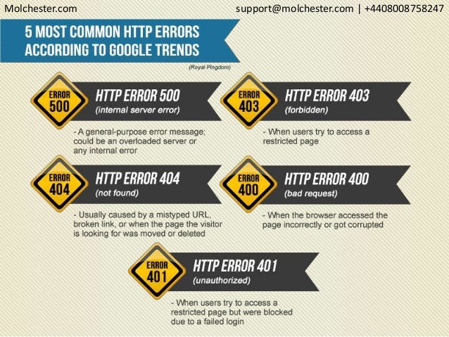 Molchester Website Audit PowerPoint
