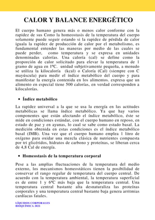 Moléculas clave en los cruces metabólicos | PDF