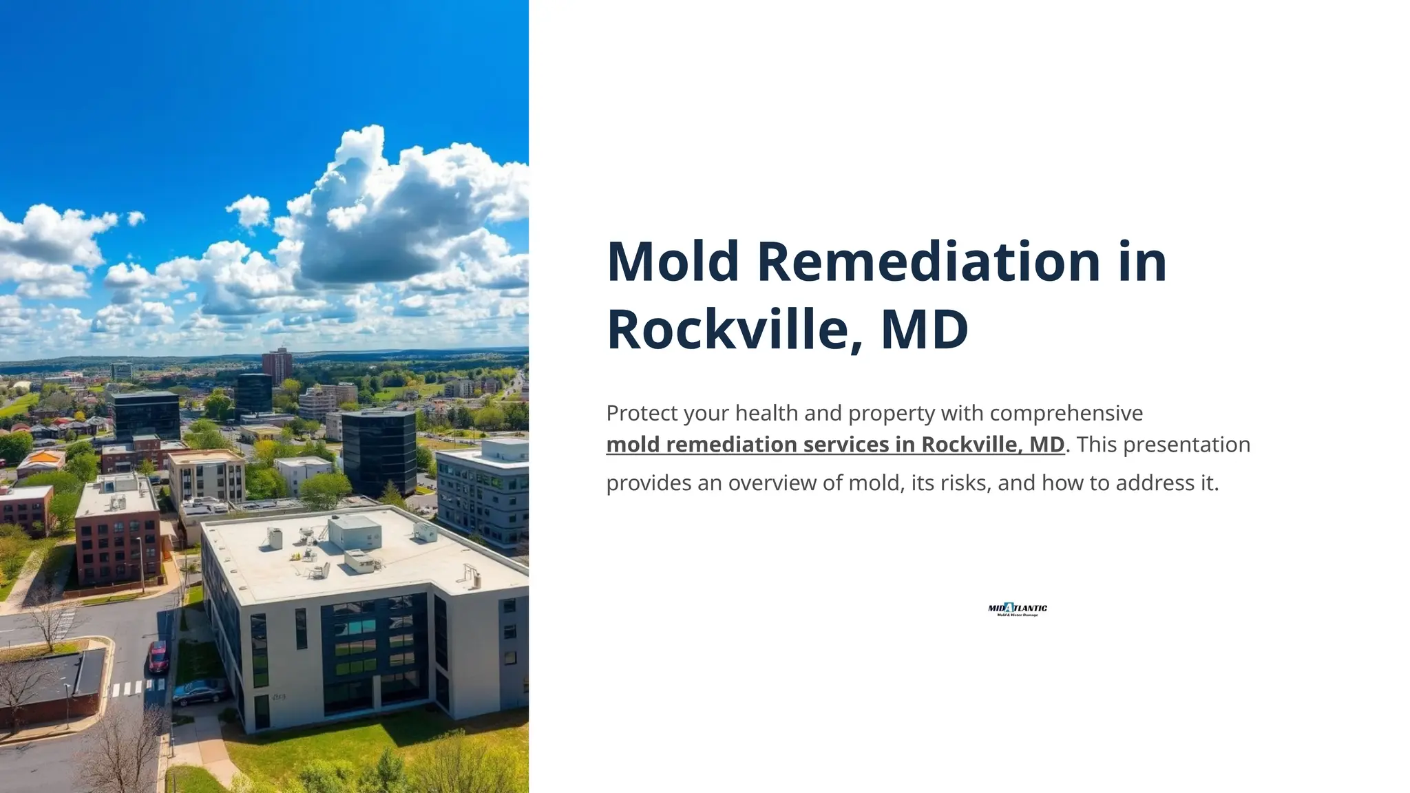 Fast and Affordable Mold Remediation in Rockville, MD – Call Now | PPTX