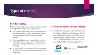 Mold and core coating constituents | PPTX