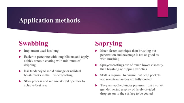 Mold and core coating constituents | PPTX | Chemistry | Science