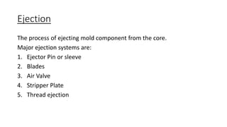 Pro E/Mold Design (Pro/MOLDESIGN) | PPTX | Business and Finance
