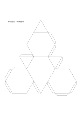 Truncated Octahedron Template