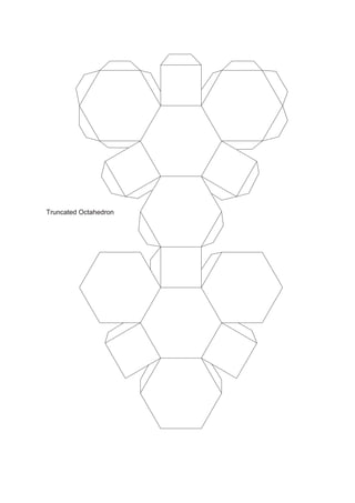 Truncated Octahedron Template