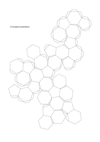Truncated Icosahedron Template