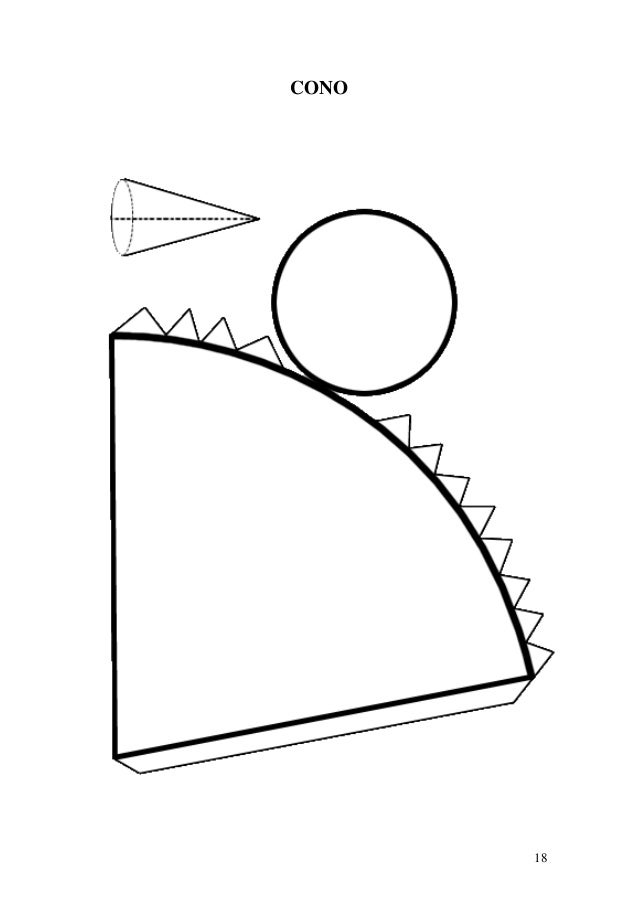 Moldes de cuerpos geométricos