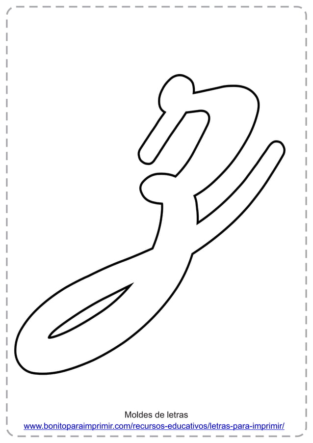 Image Result For Moldes De Letra Cursiva Para Ninos Images
