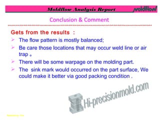Mold flow from hi precision | PPT