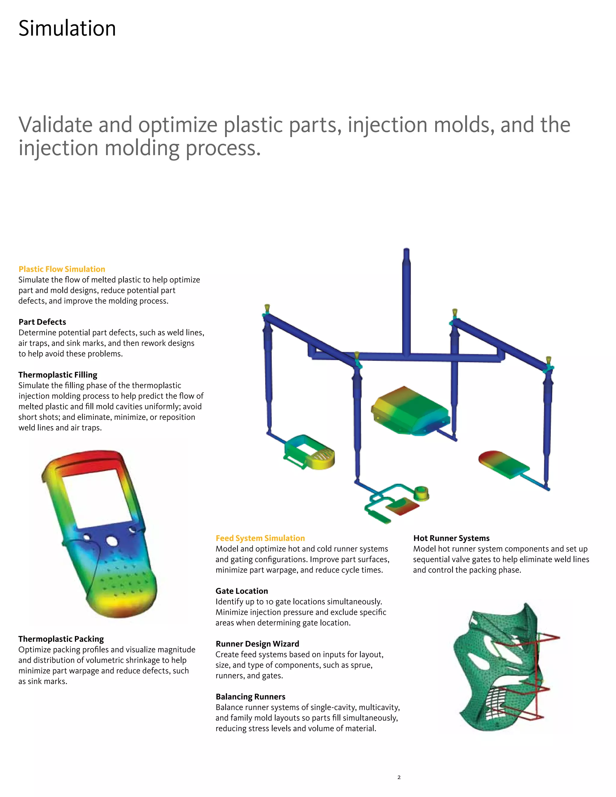 Moldflow Insight 2011 Detail Brochure Us | PDF