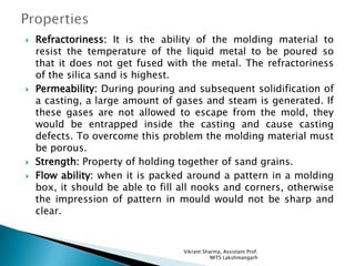 Molding sand | PPTX