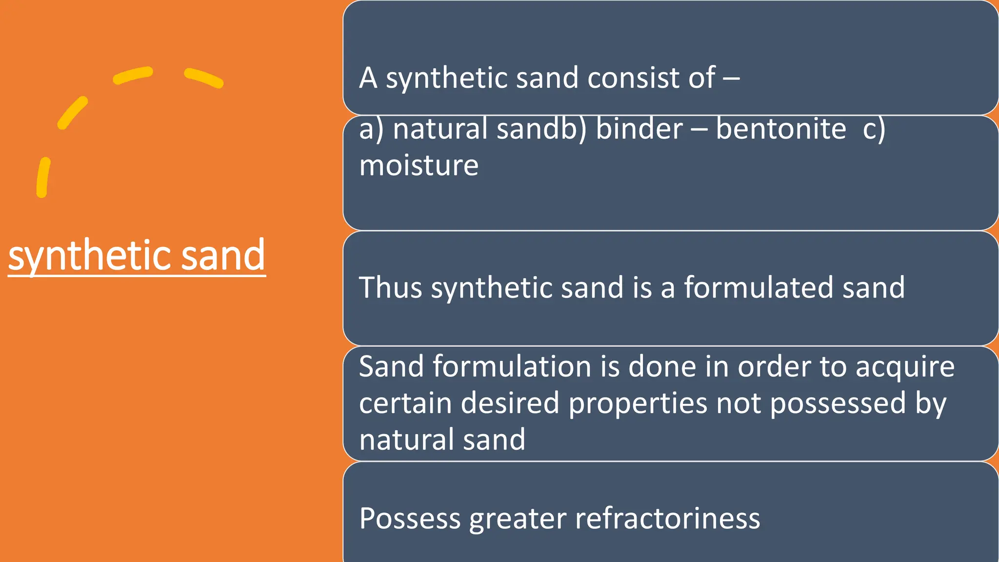 mold materials and molding sand properties | PPTX