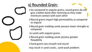 mold materials and molding sand properties | PPT