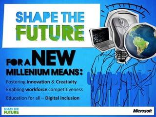 Microsoft Shape the Future Program | PDF
