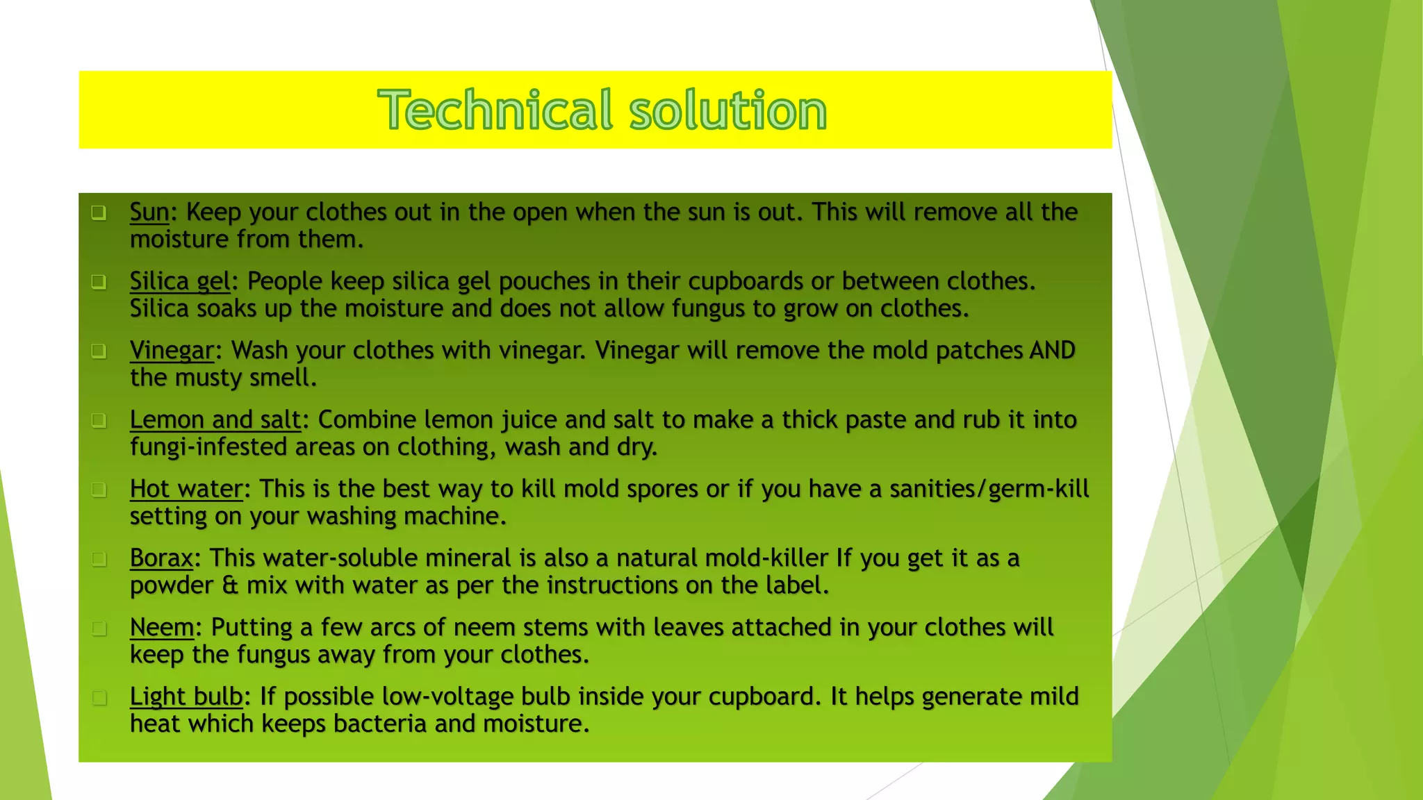 Mold prevention in garments.ppt