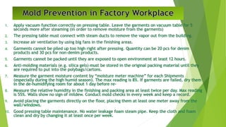 Mold prevention in garments.ppt | Indoor Environmental Quality | Home ...