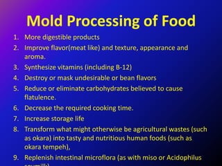 Molds and food industry | PDF