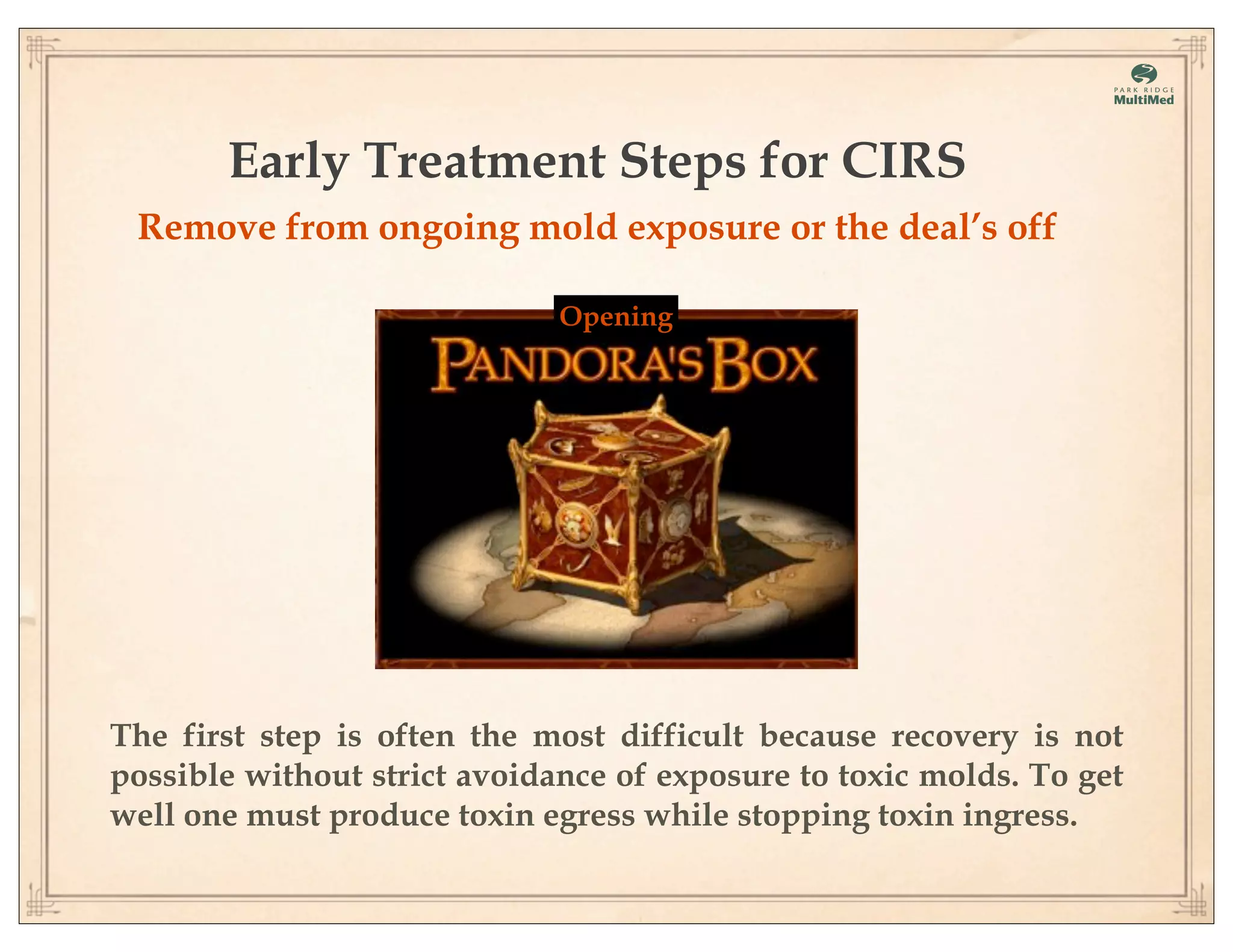 Mold Toxicity - A Chronic Inflammatory Response Syndrome | PDF