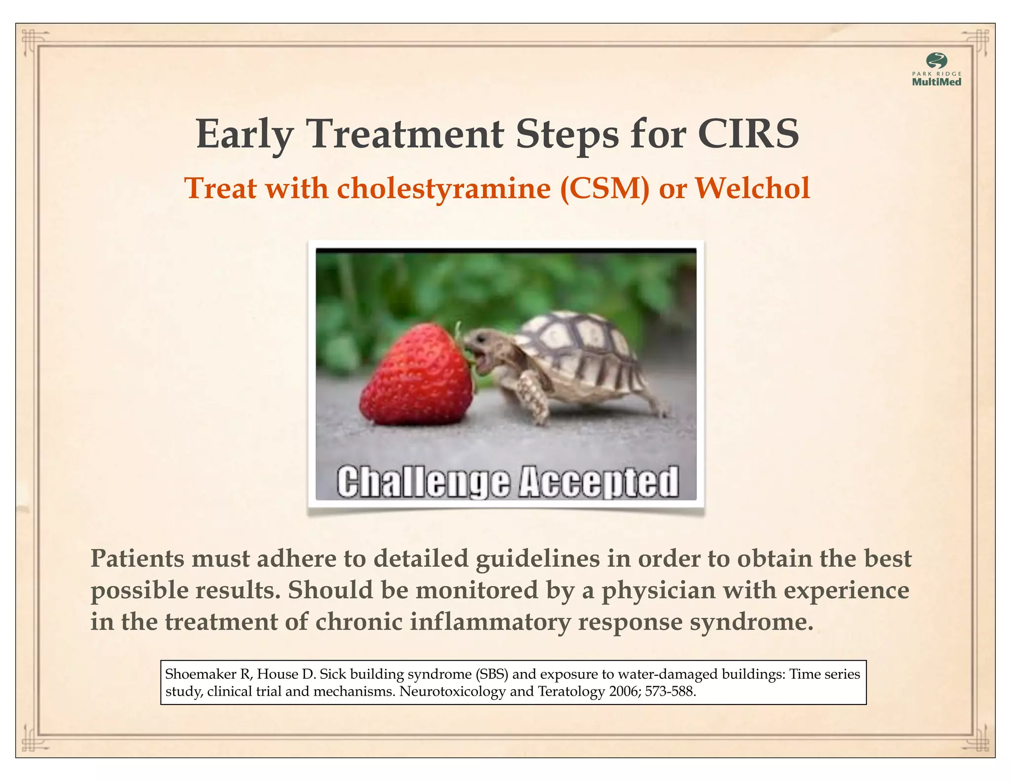 Mold Toxicity - A Chronic Inflammatory Response Syndrome | PDF