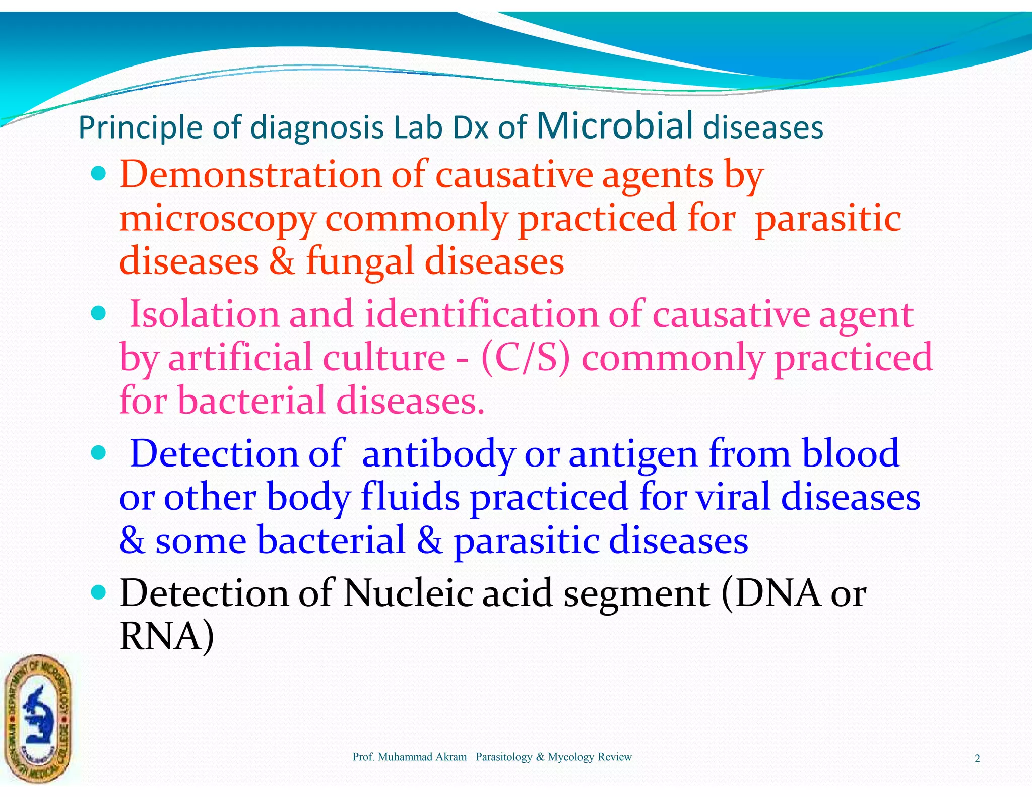Parasitology & mycology review | PDF