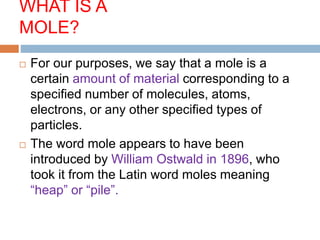 Mole | PPTX