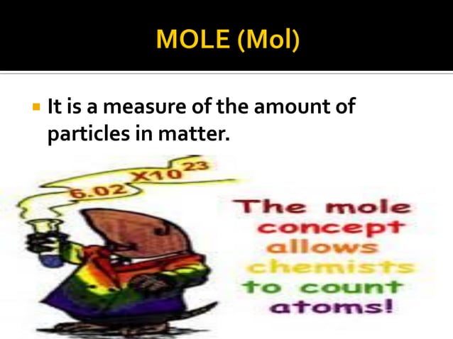 MOLE; Avogadro's Number; Percentage Composition | PDF