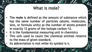 MOLE-RATIOS.pptxxhajwiwhekqowgajwigeyhehs | PPTX