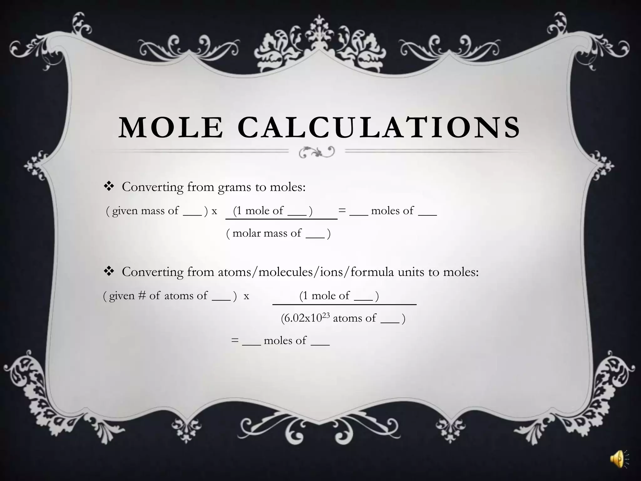 Mole calculations Made Easy | PPTX