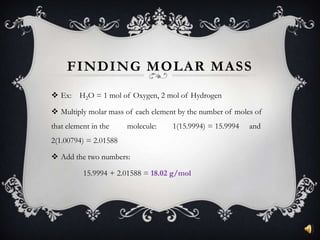 Mole calculations Made Easy | PPTX