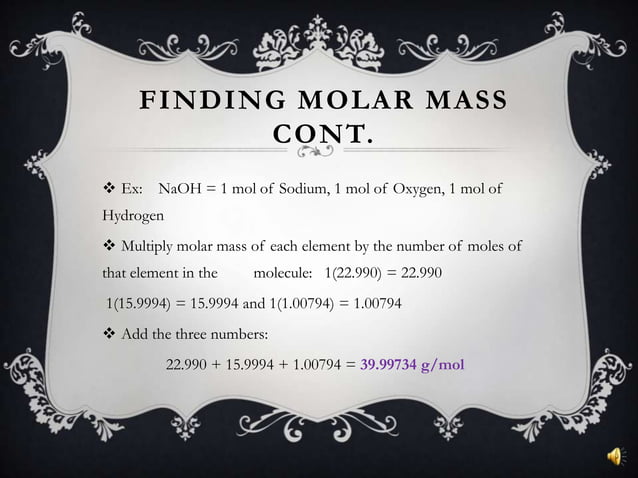 Mole calculations Made Easy | PPTX