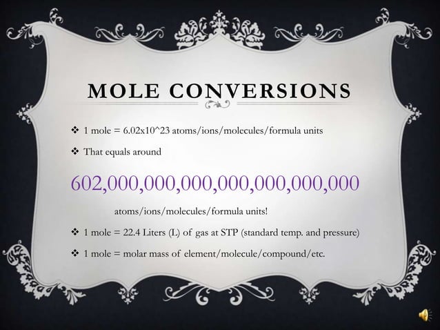 Mole calculations Made Easy | PPTX