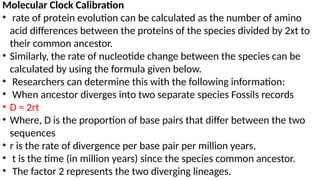 Comprehensive Overview of Neutral Theory and Molecular Evolution | PPTX
