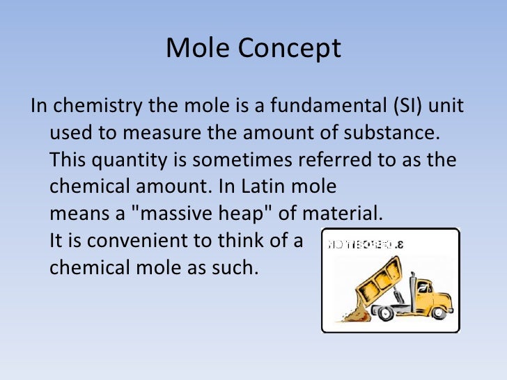 Mole Concept
