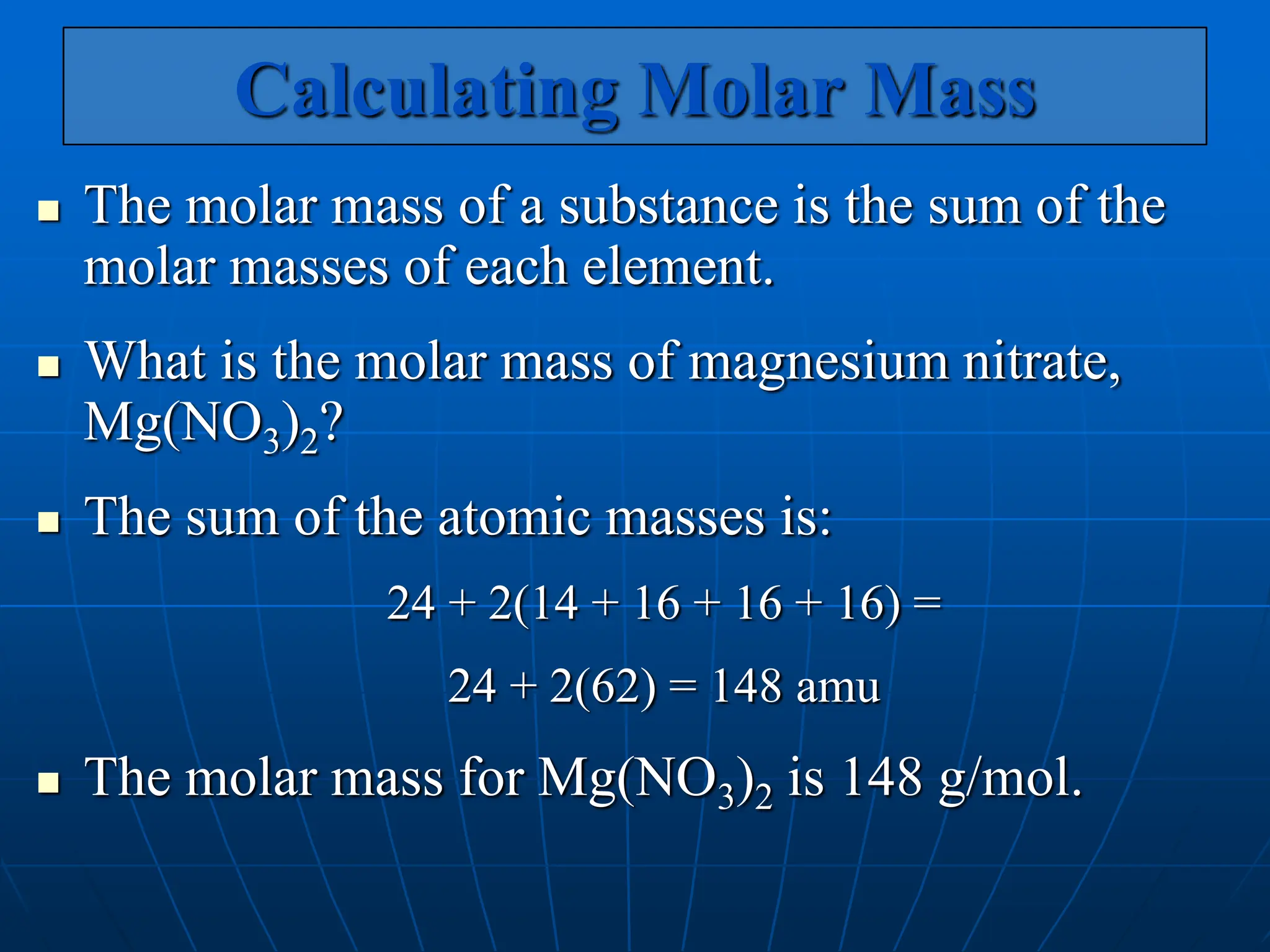 Mole Concept.pptx (Grade 9, second quarter) | PPTX